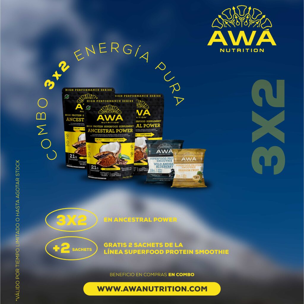 PERFORMANCE PROTEIN – Cacao + Coco + Café Ancestral Power 300g – AWÁ ...