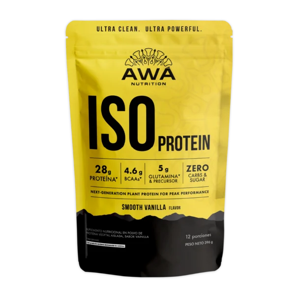 ISO Protein Smooth Vanilla 396g – AWÁ Nutrition – Ancestral Wellness Of ...